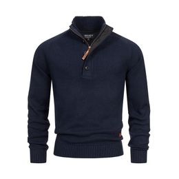 INDICODE Jeans Sweater ' INIsalu ' male Blue size XXXL
