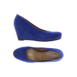Tamaris Pumps Damen Gr&ouml;&szlig;e 39 Second Hand blau