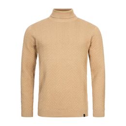 INDICODE Jeans Sweater 'Saini' male Beige size S