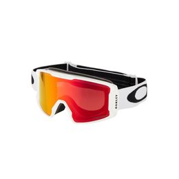 Oakley Sportbrille 'Line Miner' Herren Gr&ouml;&szlig;e One Size rot / wei&szlig;