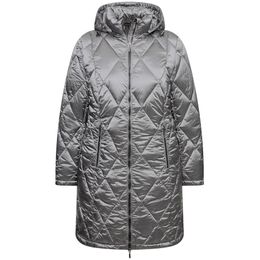 Ulla Popken Between-Season Jacket female Silver size 54-56