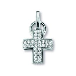 ONE ELEMENT Pendant 'Kreuz' female Silver size One Size