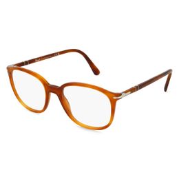 Persol 0PO3317V Brille Unisex | Fassung: Vollrand, Quadratisch, Braun Hell