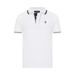 Jimmy Sanders Poloshirt Herren Gr&ouml;&szlig;e XL marine / wei&szlig;