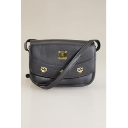 MCM Handtasche klein Leder Damen Gr&ouml;&szlig;e One Size Second Hand schwarz