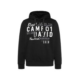 CAMP DAVID Sweatshirt male Black size XXL