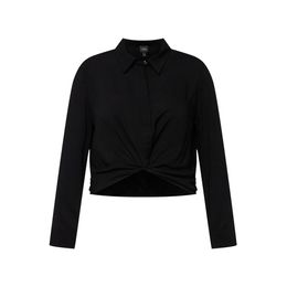 Ulla Popken Blouse female Black size 62-64