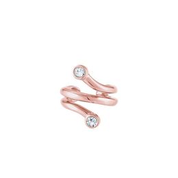 Elli Ohrringe Earcuff Damen Gr&ouml;&szlig;e One Size rosegold / silber