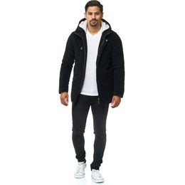 INDICODE Jeans Winter Parka ' Dudley ' male Black size S