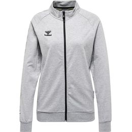 Hummel Athletic Zip-Up Hoodie 'Move Grid' female Grey size M