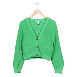MONKI Strickjacke Damen Gr&ouml;&szlig;e S Second Hand gr&uuml;n