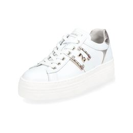 Nero Giardini Sneaker 'E409967D' Damen Gr&ouml;&szlig;e 39 gold / wei&szlig;