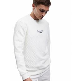 KOTON Sweatshirt Herren Gr&ouml;&szlig;e XXXS wei&szlig;