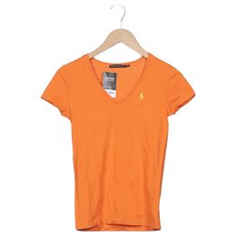 Polo Ralph Lauren T-Shirt Damen Gr&ouml;&szlig;e XS Second Hand orange