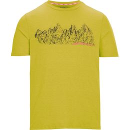 Killtec Lilleo Herren T-Shirt gelb XL - Herrenshirts, -hemden & -pullover