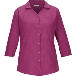 Killtec KOS 62 Damen 3/4 Funktionsbluse lila 36 - Damenshirts, -blusen & -pullover
