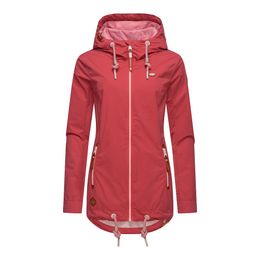 Ragwear Between-Season Jacket 'Zuzka' female Red size XXXL