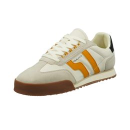Gant Sneaker Herren Gr&ouml;&szlig;e 45 creme / orange / schwarz
