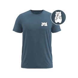 Forsberg T-Shirt Herren Gr&ouml;&szlig;e XXL navy / wei&szlig;