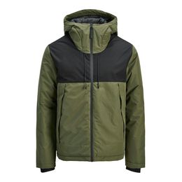 Jack & Jones JACK & JONES Jacke 'JCOUNION' Herren Gr&ouml;&szlig;e M oliv / schwarz