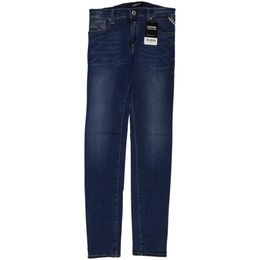 Replay Jeans Damen Gr&ouml;&szlig;e 25 Second Hand blau