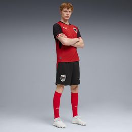 Puma Shorts '&Ouml;sterreich 2026' Herren Gr&ouml;&szlig;e M rot / schwarz / wei&szlig;