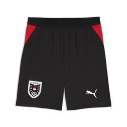 Puma Shorts '&Ouml;sterreich 2026' Herren Gr&ouml;&szlig;e XS rot / schwarz / wei&szlig;