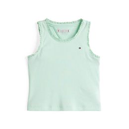 Tommy Hilfiger Top M&auml;dchen Gr&ouml;&szlig;e 140 hellgr&uuml;n