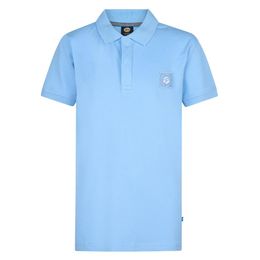 PETROL INDUSTRIES Poloshirt 'Flaming' Jungen Gr&ouml;&szlig;e 128 hellblau / wei&szlig;