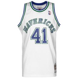 Mitchell & Ness Mitchell & Ness Shirt 'NBA Dallas Mavericks Swingman 2.0' male White size XXL