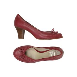 Clarks Pumps Damen Gr&ouml;&szlig;e 39.5 Second Hand rot