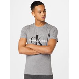 Calvin Klein Jeans T-Shirt Herren Gr&ouml;&szlig;e XXS graumeliert / schwarz / wei&szlig;
