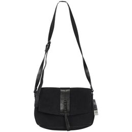 Esprit Handtasche klein Leder Damen Gr&ouml;&szlig;e One Size Second Hand schwarz