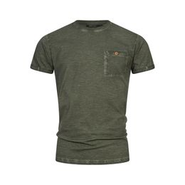 INDICODE JEANS T-Shirt 'Kilmon' Herren Gr&ouml;&szlig;e L khaki