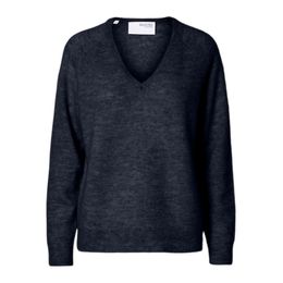 Selected Pullover 'SLFLulu' Damen Gr&ouml;&szlig;e M marine