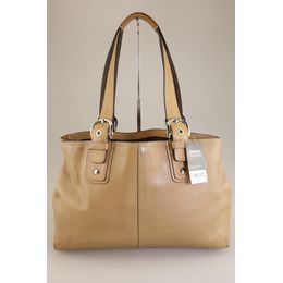 Coach Handtasche gross Leder Damen Gr&ouml;&szlig;e One Size Second Hand beige