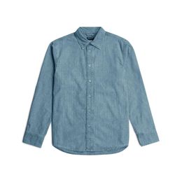 G-Star Raw G-STAR Hemd 'Regular' Herren Gr&ouml;&szlig;e L blue denim