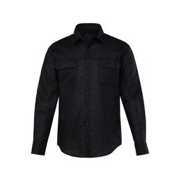 JP1880 Button Up Shirt male Black size L