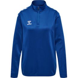 Hummel Sportsweatshirt Damen Gr&ouml;&szlig;e XS blau / wei&szlig;