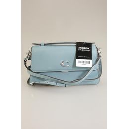 Coach Handtasche klein Leder Damen Gr&ouml;&szlig;e One Size Second Hand hellblau