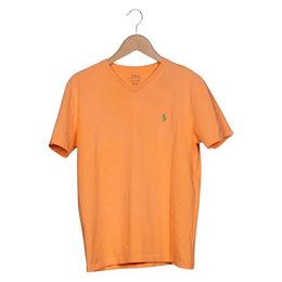 Polo Ralph Lauren T-Shirt Herren Gr&ouml;&szlig;e S Second Hand orange