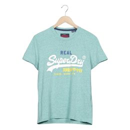 Superdry & Co T-Shirt Herren Gr&ouml;&szlig;e L Second Hand hellgr&uuml;n