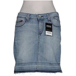 Tommy Jeans Rock Damen Gr&ouml;&szlig;e S Second Hand hellblau