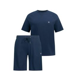 JP1880 Short Pajamas male Blue size 3XL