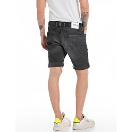 Replay Shorts Herren Gr&ouml;&szlig;e 32 black denim