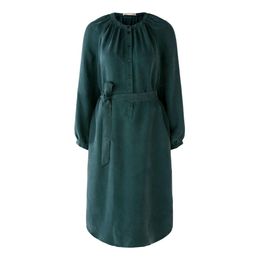 Oui Kleid Damen Gr&ouml;&szlig;e 40 dunkelgr&uuml;n Winterkleid