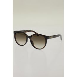 Gucci Sonnenbrille Damen Gr&ouml;&szlig;e One Size Second Hand braun