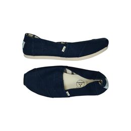 Toms Shoes TOMS Halbschuh Damen Gr&ouml;&szlig;e 37 Second Hand marine