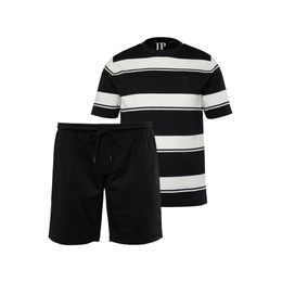 JP1880 Short Pajamas male Black size 3XL
