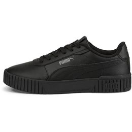 Puma Sneaker 'Carina 2.0' Damen Gr&ouml;&szlig;e 42 hellgrau / schwarz